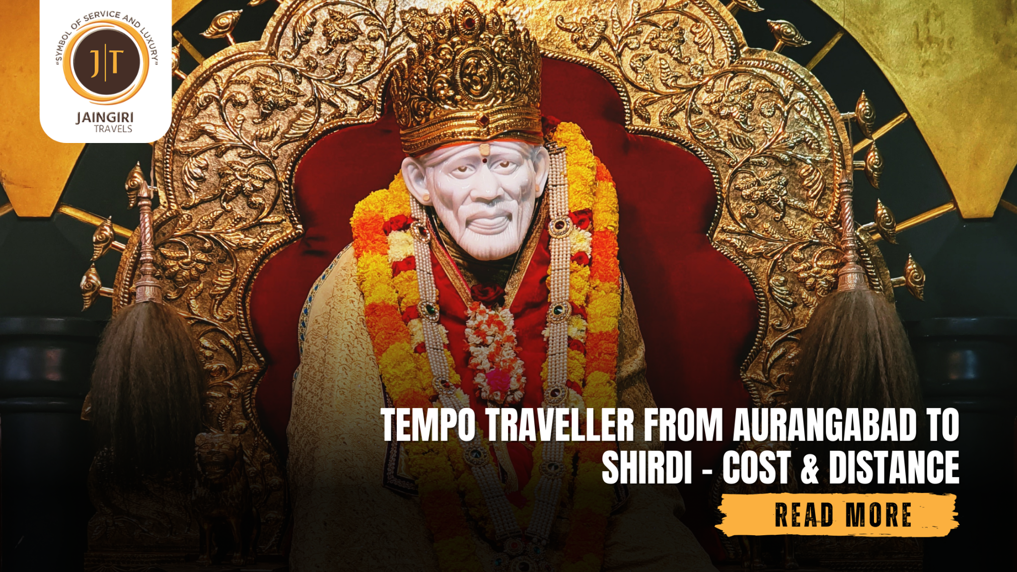 Tempo Traveller from Aurangabad to Shirdi – Cost & Distance
